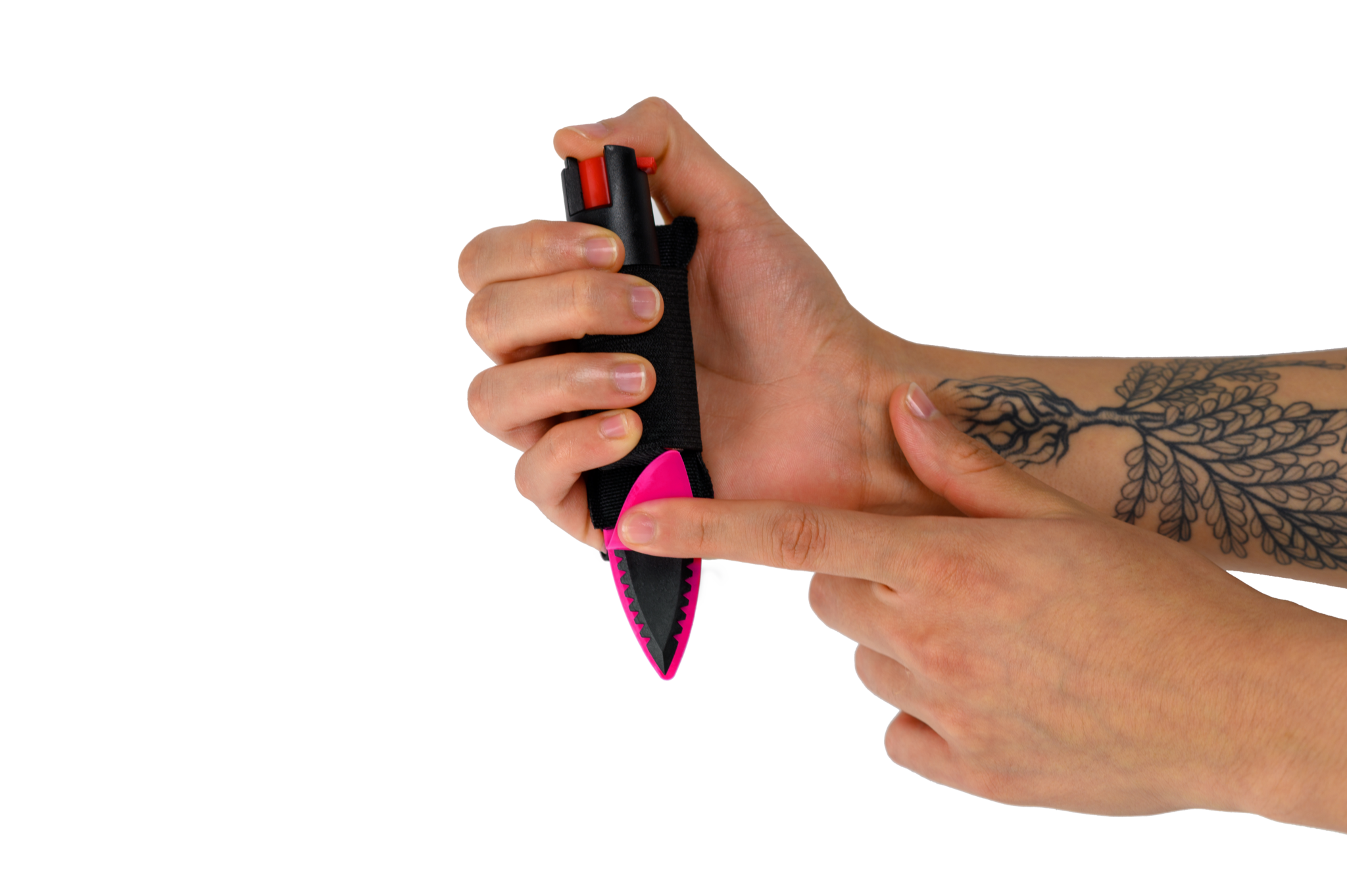 Self Defense Knife w/ Pepper Spray - Go Guarded