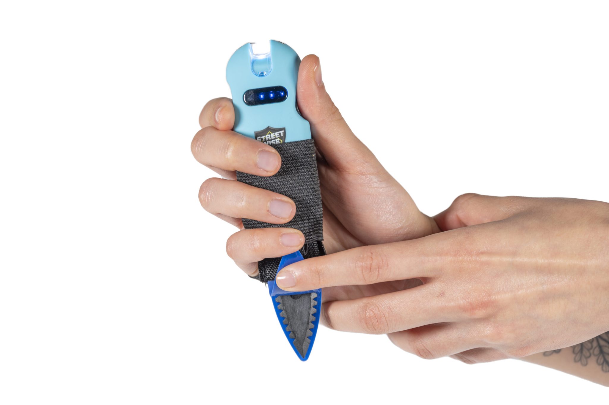 Self Defense Kit - Stun Device & Knife - Go Guarded - Go Guarded